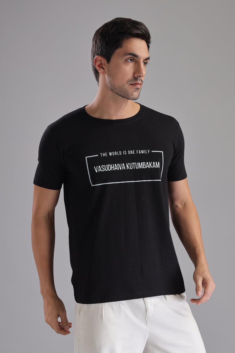 Vasudhaiva Kutumbakam T-Shirt – A Universal Philosophy – Epic Threads India